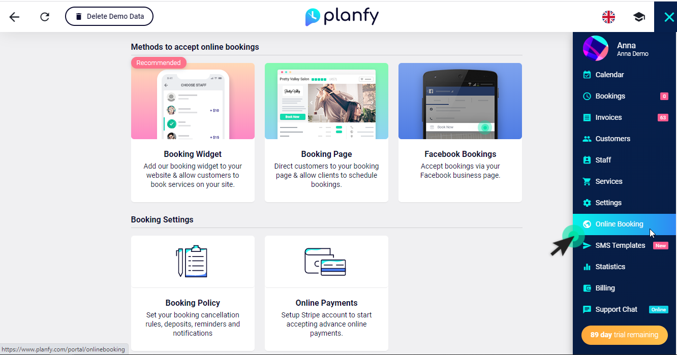 Ways to Accept Online Bookings
