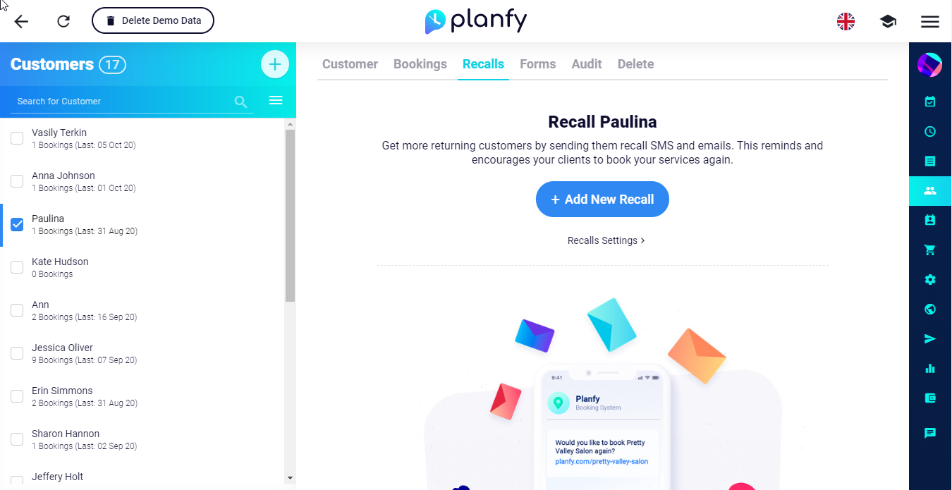 How to Send SMS, Email & Letter Recalls to Customers