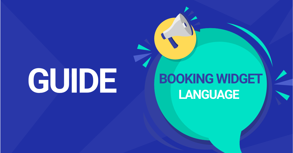 How to Change Language in Booking Widget How to Change Language in Booking Widget