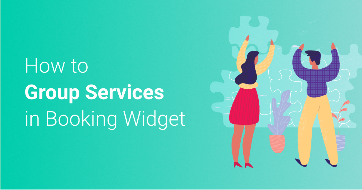 How to Group Services in Booking Widget