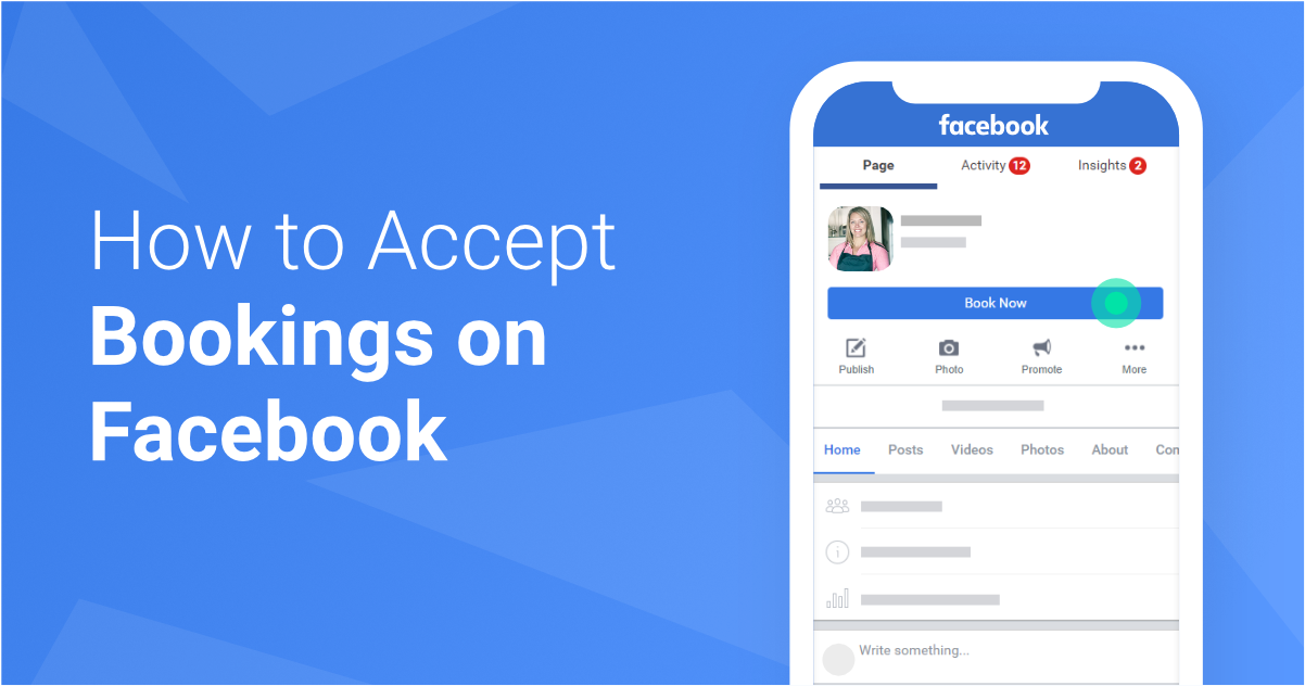 How to accept bookings on Facebook