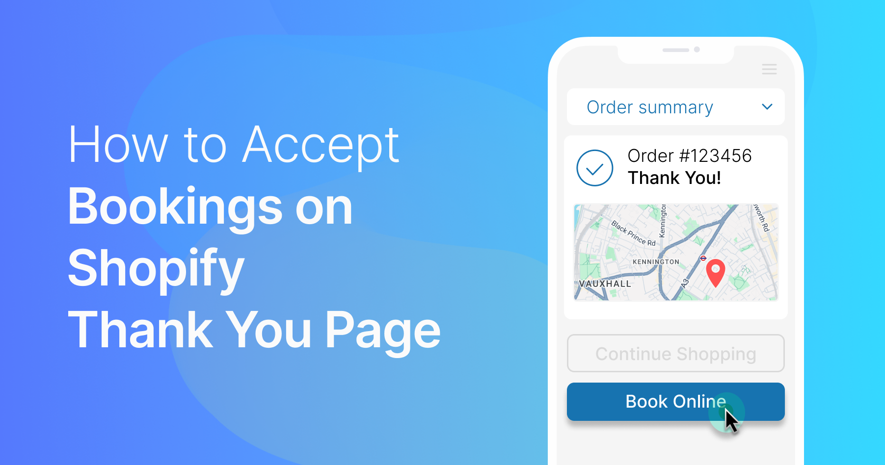 How to Accept Bookings on Shopify Thank You Page