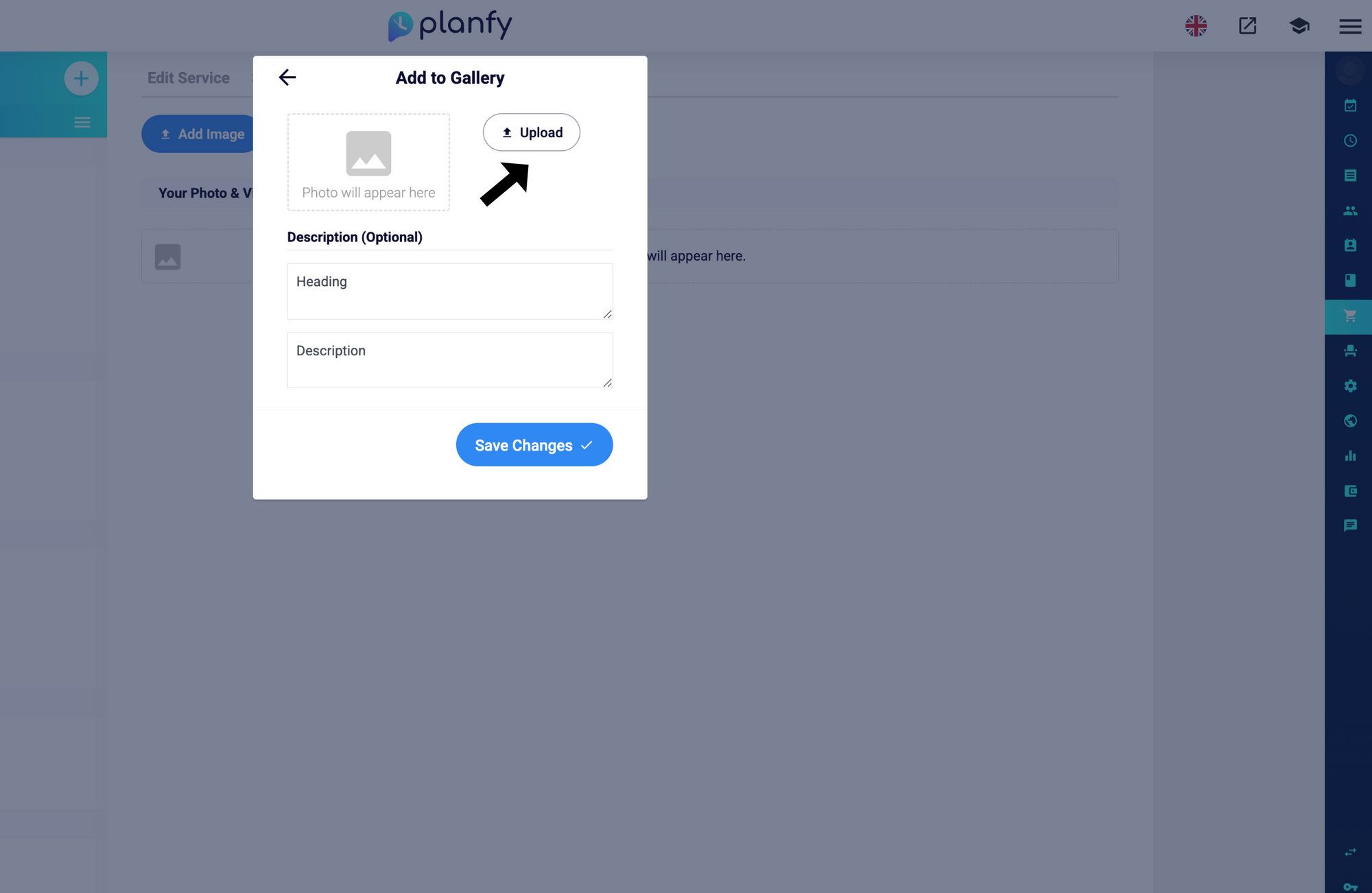 How to Display Service Photos or Videos on the Booking Widget
