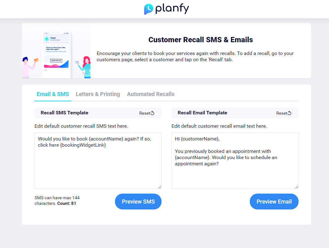 How to Send SMS, Email & Letter Recalls to Customers