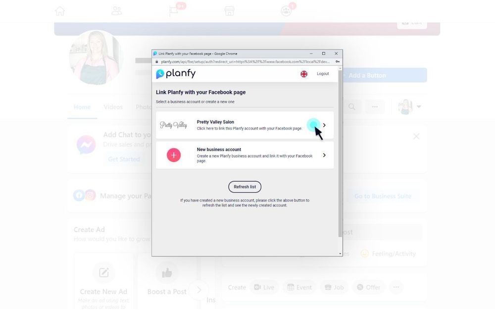 How to accept bookings on Facebook